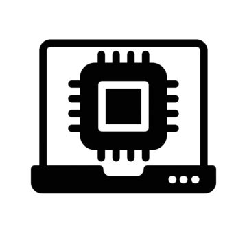Chip Laptop Processor Computer Vector Laptop Processor Computer PNG And Vector With
