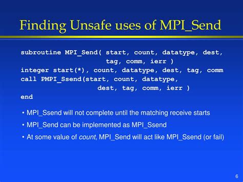 Ppt Using Pmpi Routines Powerpoint Presentation Free Download Id