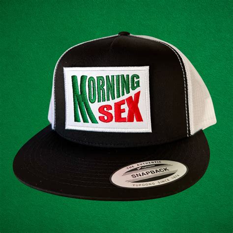 Quick Order Combo Morning Sex Hat Black White Rusty Lids