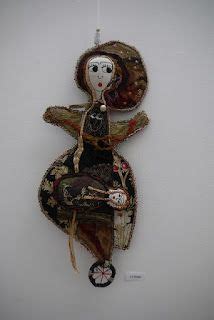 Ise Cellier A L Atelier Recto Verso A Reims Sculpture Textile Art