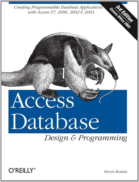 Access Database Design And Programming Creating Programmable Database