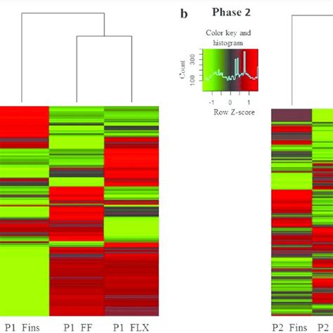Heatmap Analysis A Heatmap Of Transcripts Being Either Only Up Or Down Download Scientific