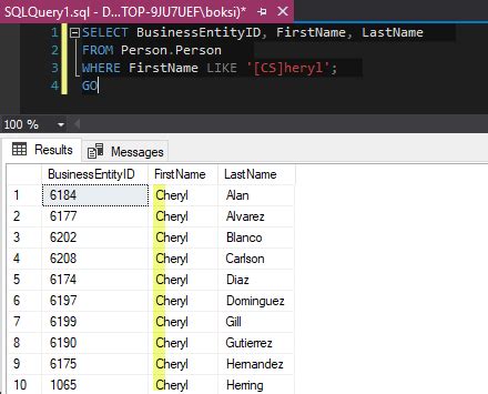 like sql 邏輯運算符介紹和概述 sql like 使用方式 八拓科技行銷