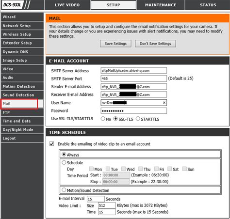 Configure A Generic Video Network Camera DVR To Upload Video Clips Or Image Snapshots To
