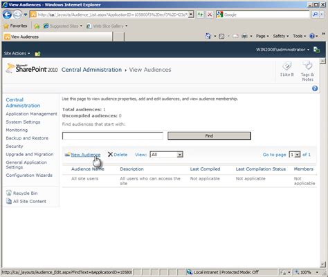Content Targeting For Anonymous Users With Sharepoint Server 2010 Part