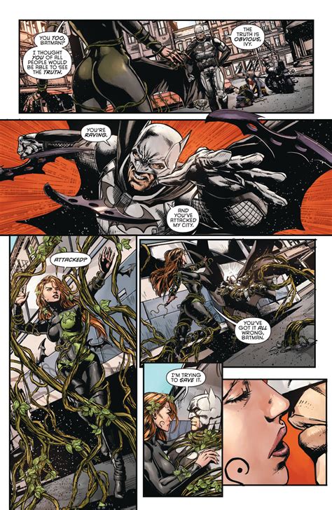 Batman Poison Ivy Kiss Comics