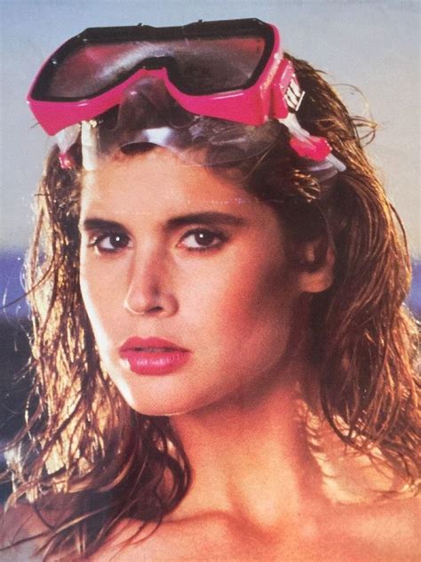 1980s Original Bikini Poster Kristi Lee Scuba Girl Nudity