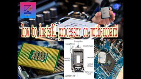 how to install processor on motherboard - YouTube