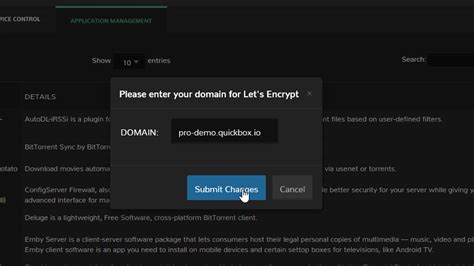How To Install Let S Encrypt QuickBox IO