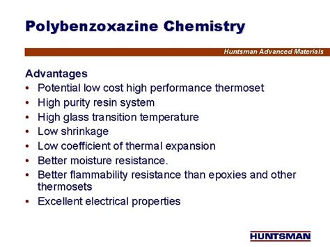 Polyurethanes Specialties Polybenzoxazines New Chemistry Roger Tietze Robert