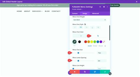 How To Build A Global Header With Divis Fullwidth Menu Module Ask