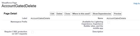 Delete Button Missing From Lightning Record Page After Creating From