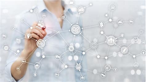 Premium Photo Business Process Structure Industrial Workflow Diagram Automation Innovation