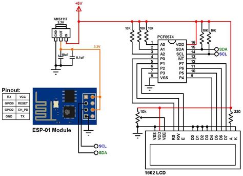 Ultimate Guide To ESP I C Pinout Simplified Schematic And Pin Configuration
