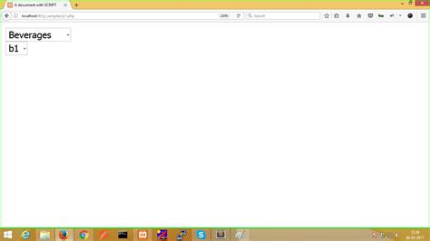 Javascript Html Dropdown Menu Dependant On Json Data Stack Overflow