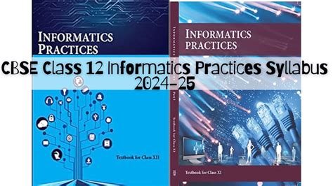Cbse Class 12 Ip Syllabus 2024 25 Pdf Out Check Informatics Practices Marking Scheme Projects