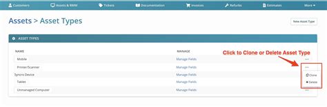 Clone Asset Types In Syncro Lifecycle Insights