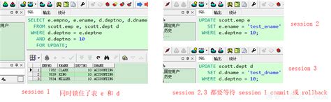 oracle for update [of column] [nowait] 详解 oracle for update nowait csdn博客