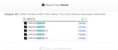 Tms320f2800152 Q1 Cannot Find F2800152 In Ccxml Setting C2000