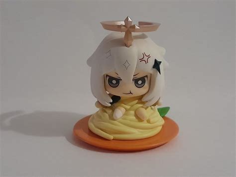 Paimon Mini Figures Food Edition Genshin Impact Hobbies And Toys Toys