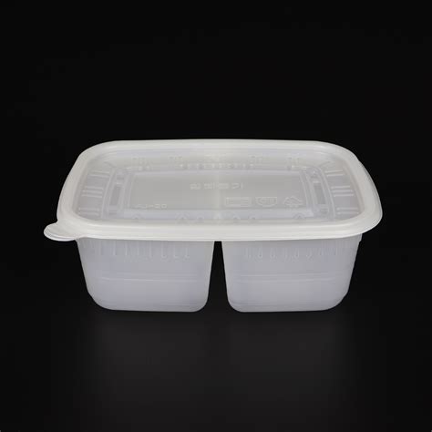 사각죽용기바디 2칸 죽용기 포장용기마트