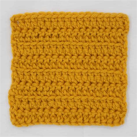 How To Crochet In The Front Loop Only 4 Easy Stitches