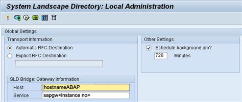 How To Push Abap System Data To A Java Only Sld Sap Community