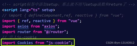 在vue3项目中js Cookie库的使用vue3 Js Cookie Csdn博客