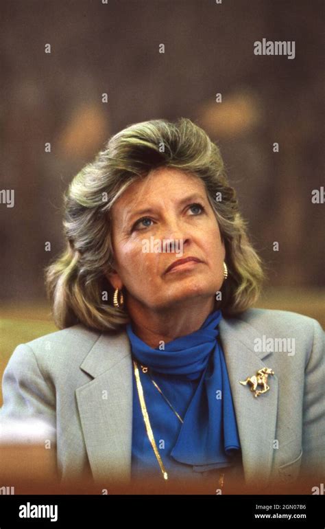 Austin Texas Usa Circa 1987 Kentucky Gov Martha Layne Collins At The