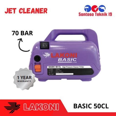Jual Lakoni Basic 50 Cl High Pressure Cleaner Mesin Steam Cuci Mobil