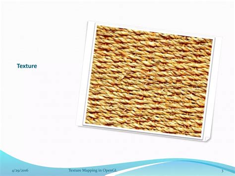 Texture Mapping Inopengl Ppt