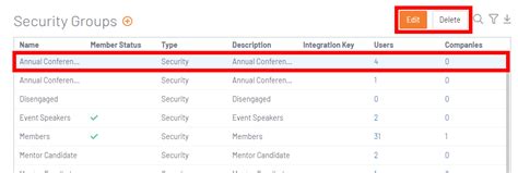 Manage Security Groups Higher Logic