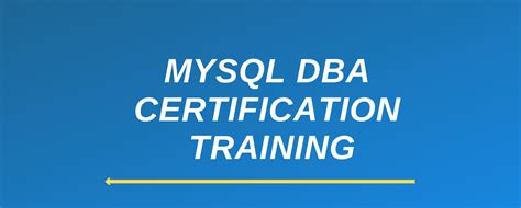 Mysql Dba Training Course And Sybase Training Course