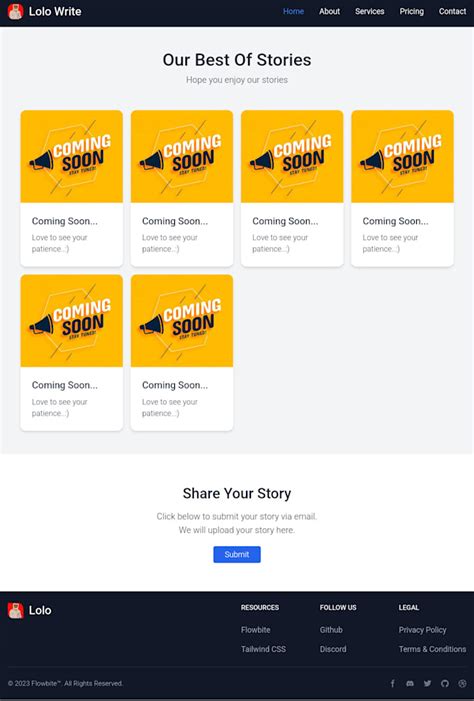 Build A Responsive React Landing Page Using Tailwind Css By Pabanroy Fiverr