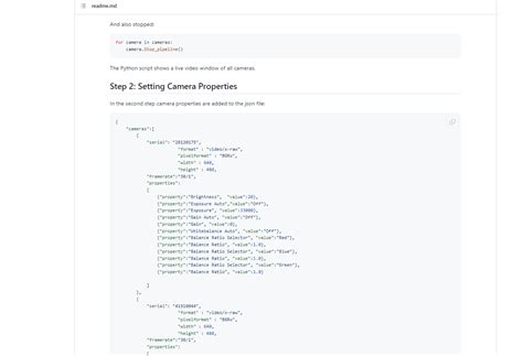 Stream Into Web Browser And Setting Camera Properties Issue TheImagingSource Tiscamera