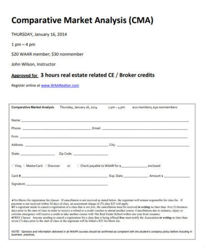 √ Printable Comparative Analysis Template