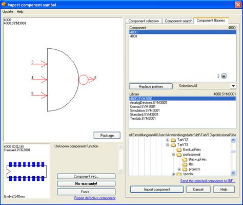 File E Libbrwsinscomp Png Target 3001 Pcb Design Freeware Is A Layout Cad Software Support