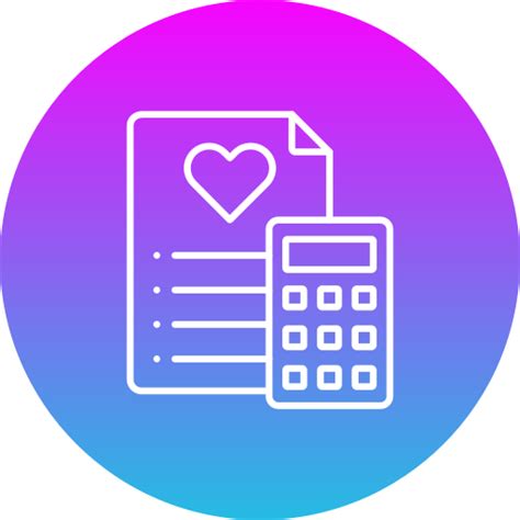 Wedding Cost Generic Gradient Fill Icon