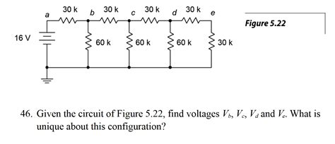 solved figure 5 22given the circuit of figure 5 22 ﻿find