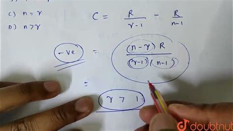 An Ideal Gas Undergoes A Polytropic Process Pvn Constantsuch That
