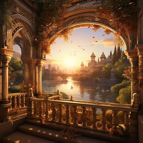 Premium Ai Image Inspired By Ancient Indian Temple Architecture