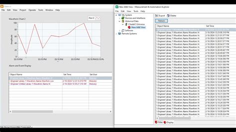 Labview Creating Project Exe File Alarms View In Front Panel View