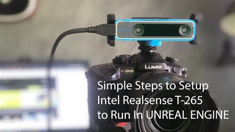 Intel Realsense T265 Unrealengine 5 1 Setup Youtube