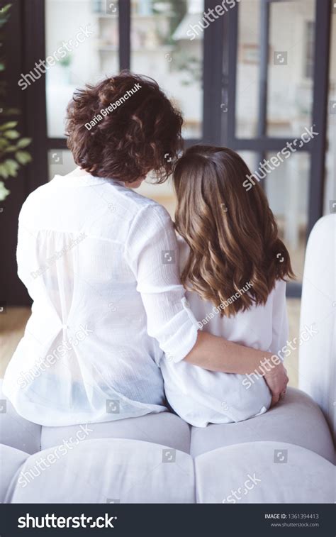 Naked Legs Hands Mother Daughter Wearing Stock Photo Shutterstock