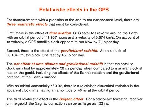 Ppt Relativistic Transformations For Time Synchronization And