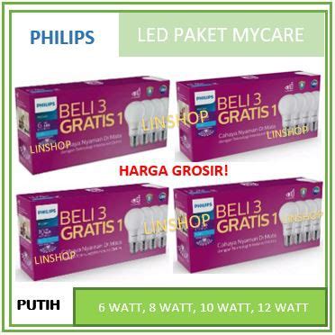 Jual Philips Led Paket Multipack Bulb W W W W W W W W Led Multipack Essential