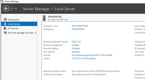 Configure Routing And Nat In Windows Server 2019 Vmanalyst
