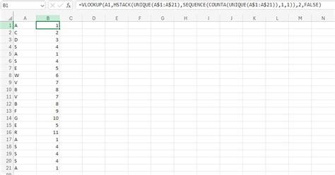 how to create unique identifiers in excel stack overflow