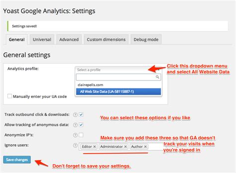 Google Analytics Wordpress The Easiest Set Up Of Your Life TUTORIAL Claire Pelletreau