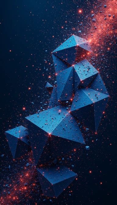 Free Geometric Digital Disintegration Image Geometric Disintegration